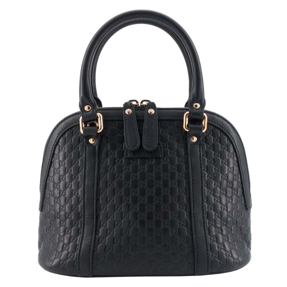 Gucci Dome Mini Microguccissima Leather Bag - Gem